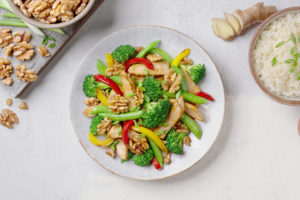 Chinese Chicken Walnut Stir-Fry - California Walnuts
