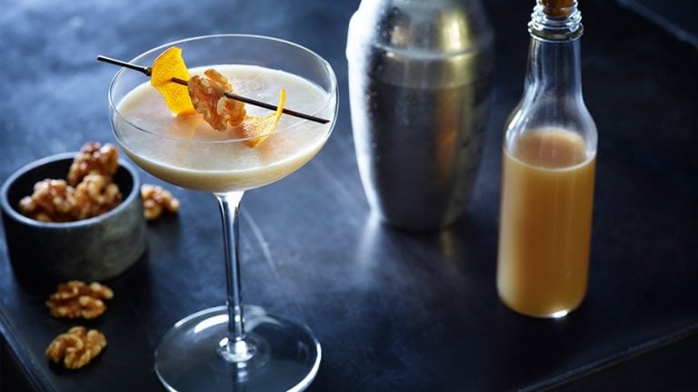 California Walnut & Salted Caramel Martini - California Walnuts
