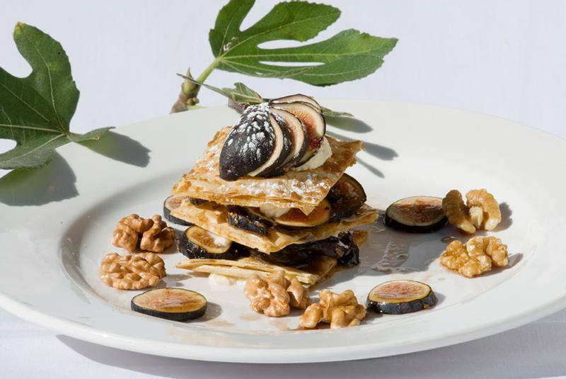 Walnut and Fig Napoleon - California Walnuts