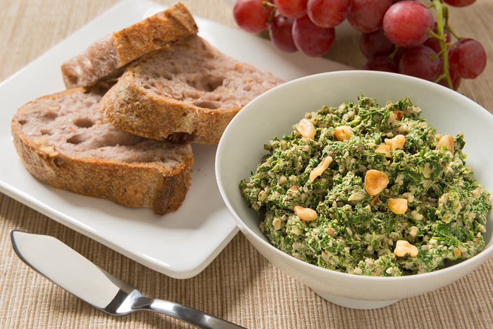 Green Pxali (Spinach and Walnut Dip) - California Walnuts