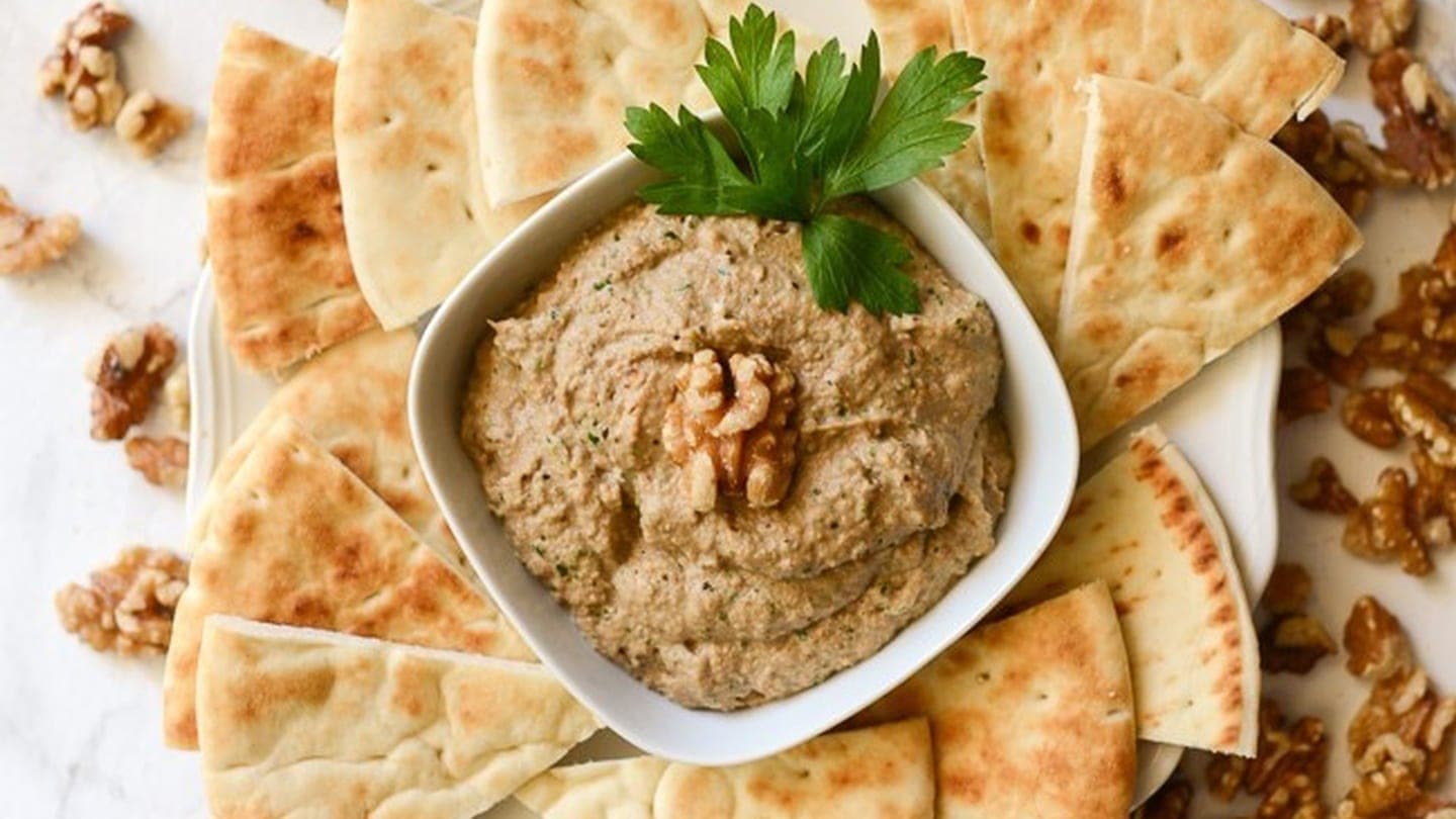 Eggplant Walnut Appetizer Dip Recipe - California Walnuts