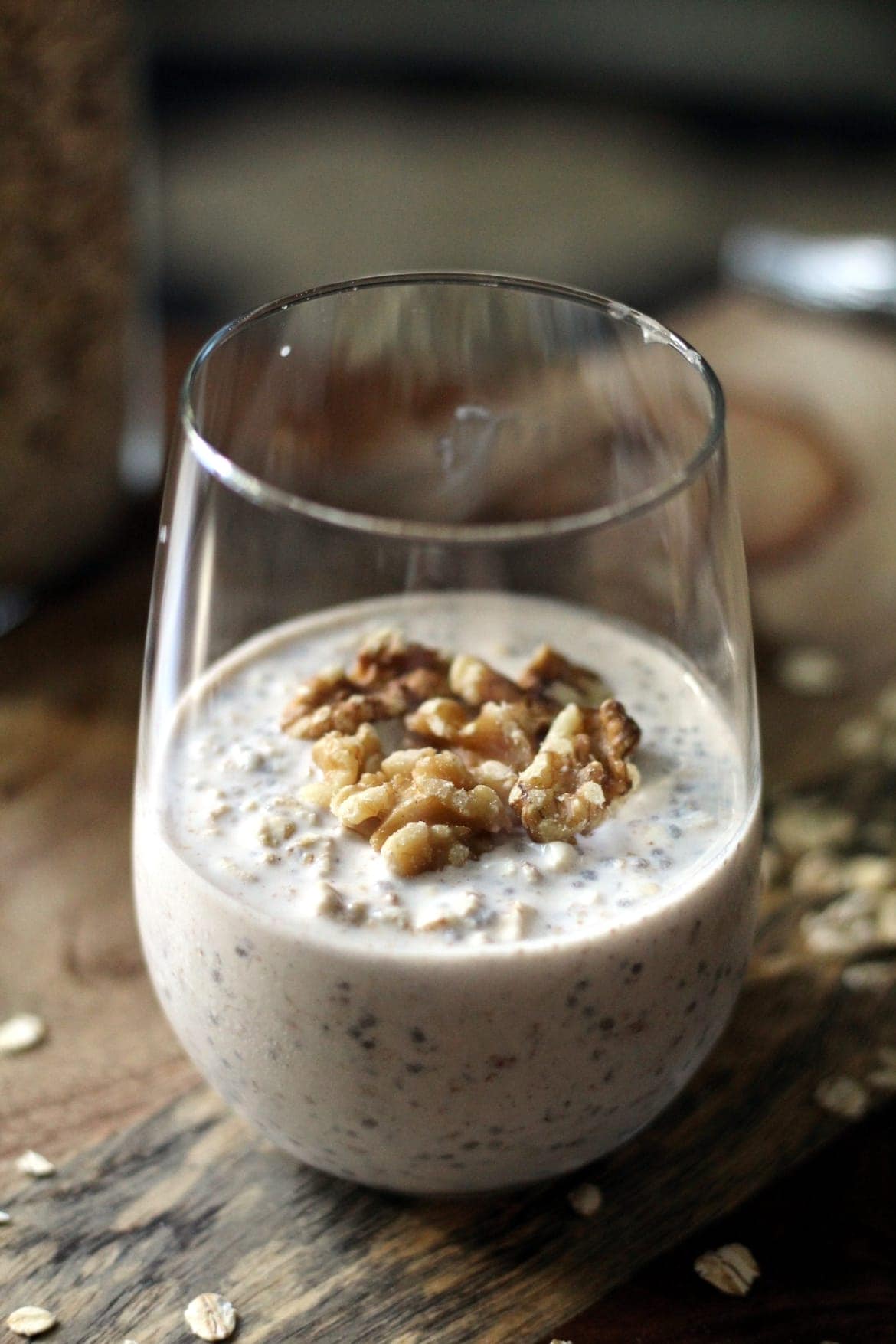Maple Walnut Overnight Oats - California Walnuts