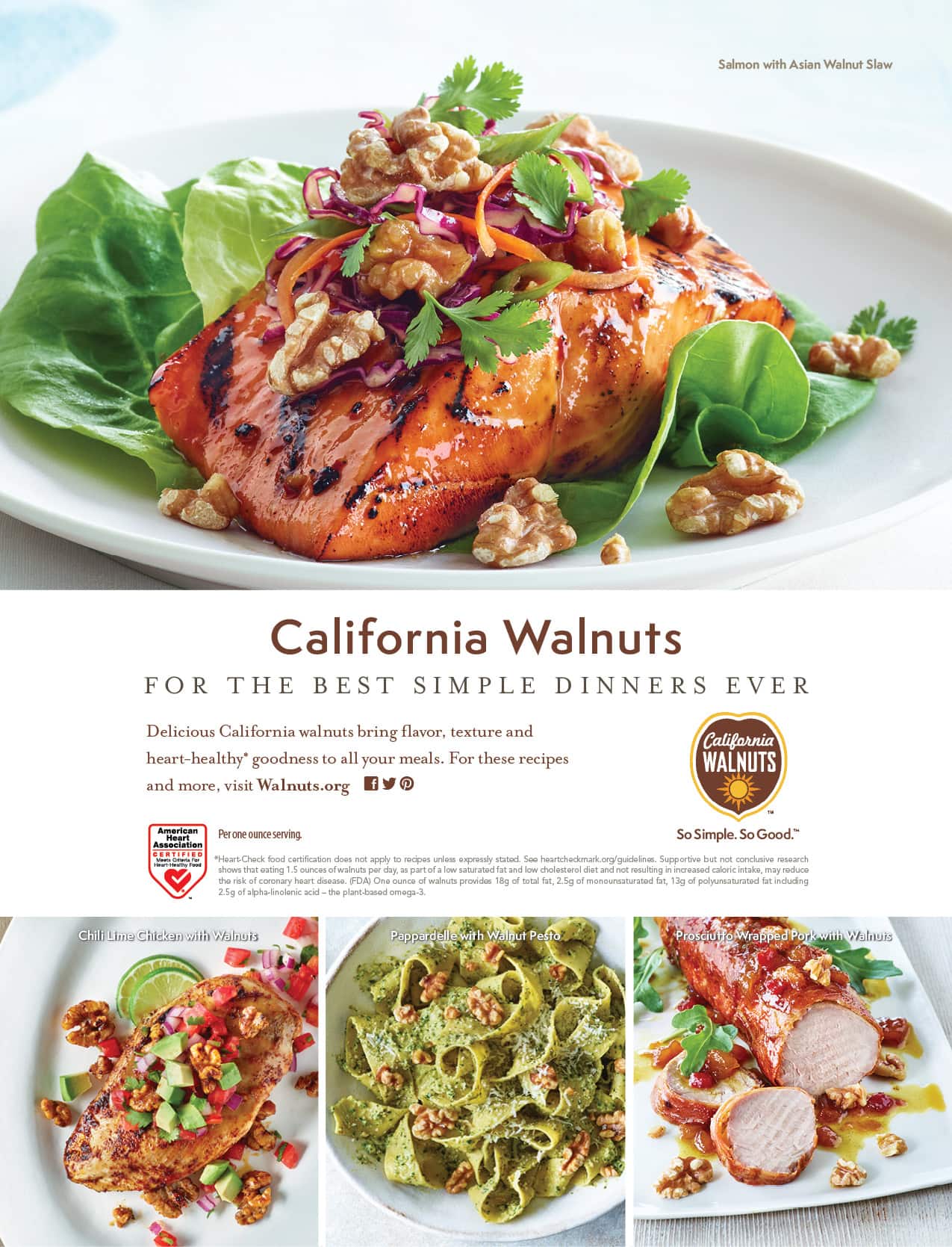 Print Ads - California Walnuts