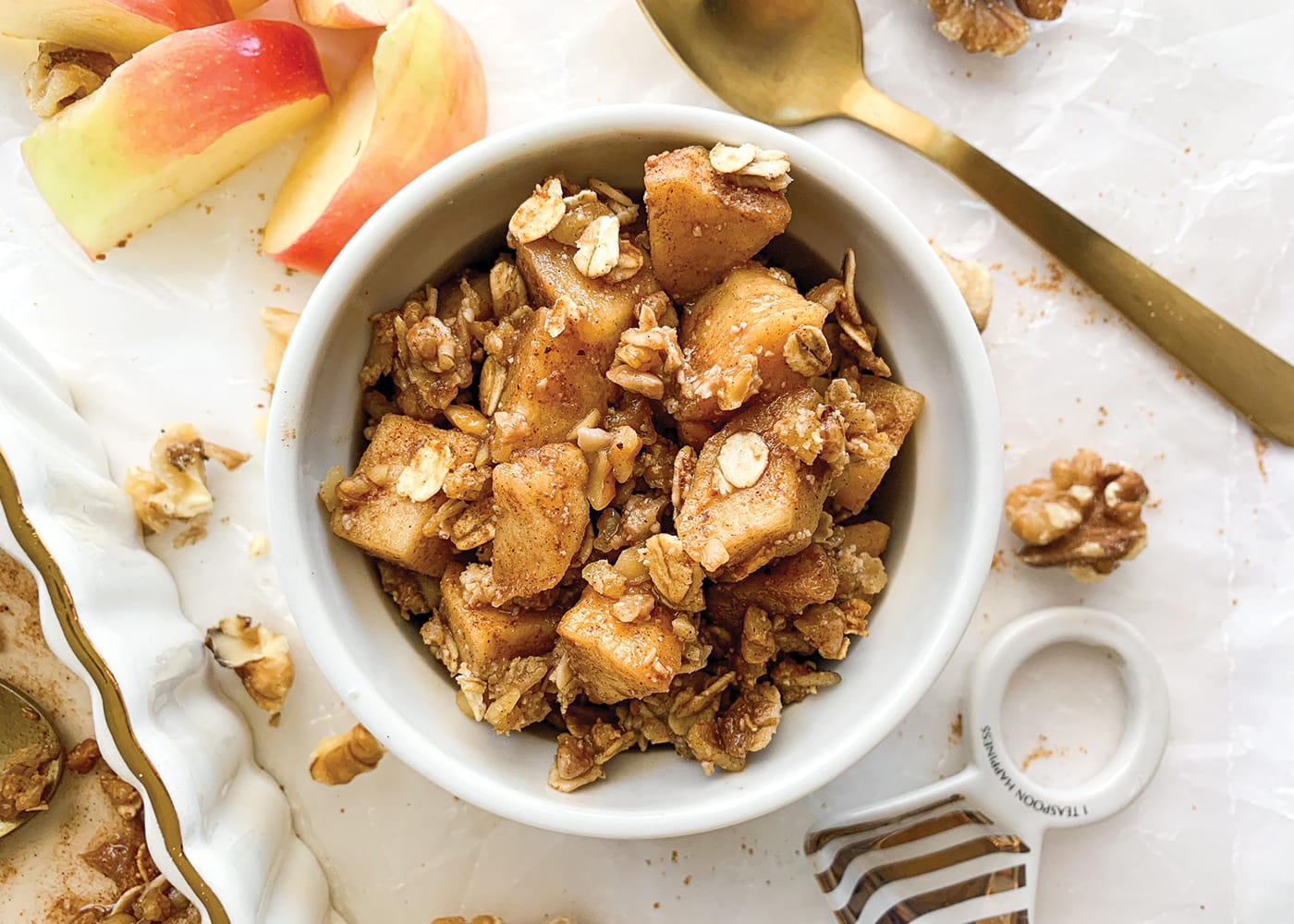 Apple Walnut Crisp - California Walnuts