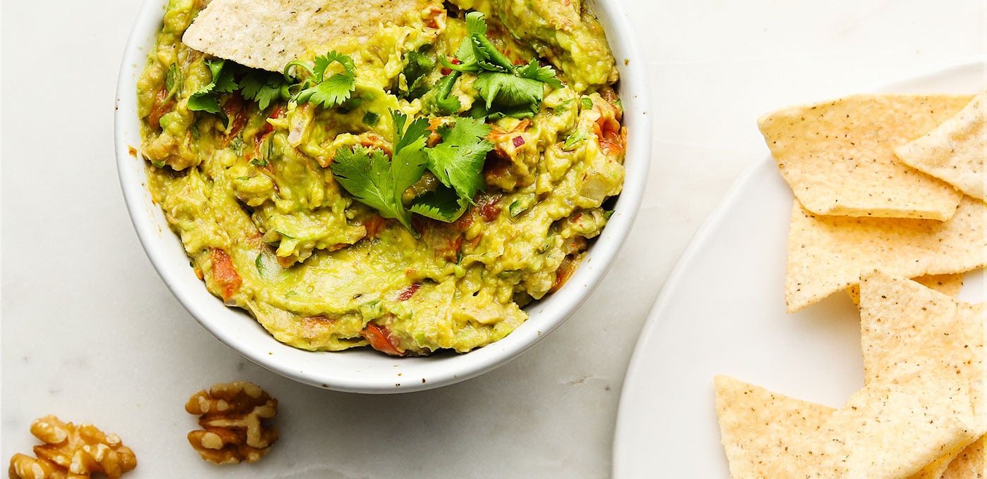 A Guacamole Packed With Texture, Flavor and Crunch - California Walnuts