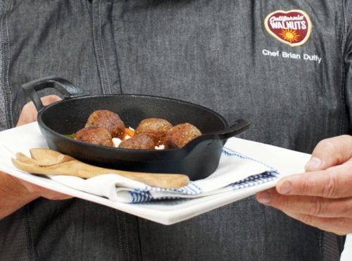 California Walnut Meatless Meatballs - California Walnuts