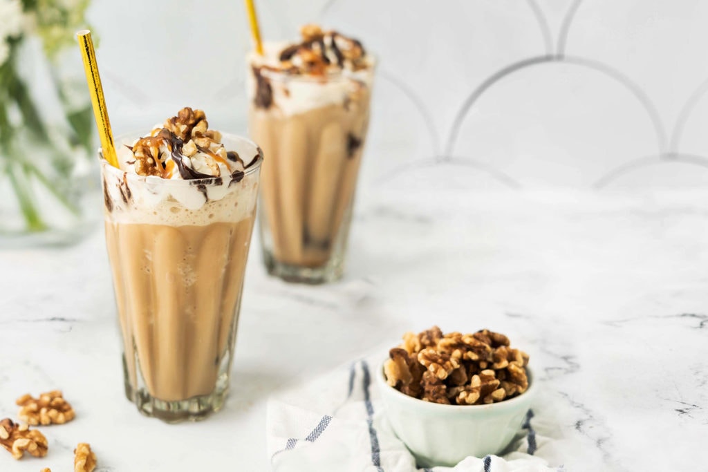 Bourbon Walnut Frappe - California Walnuts