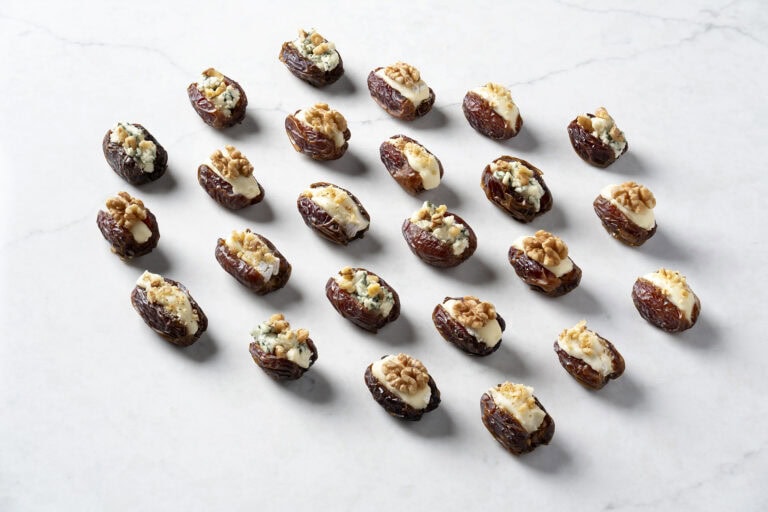 Cheese-Stuffed Date Trio with Walnuts - California Walnuts